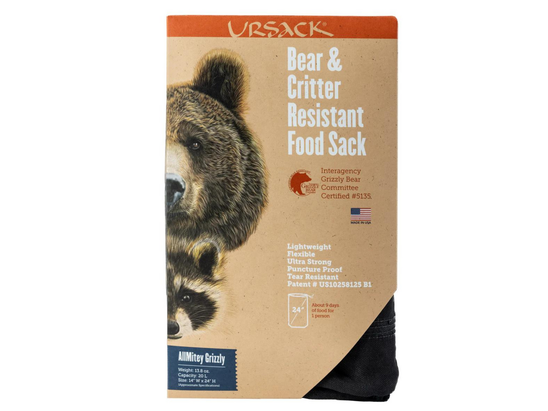 Ursack - AllMitey Grizzly Bear Resistant Food Sack – Geartrade